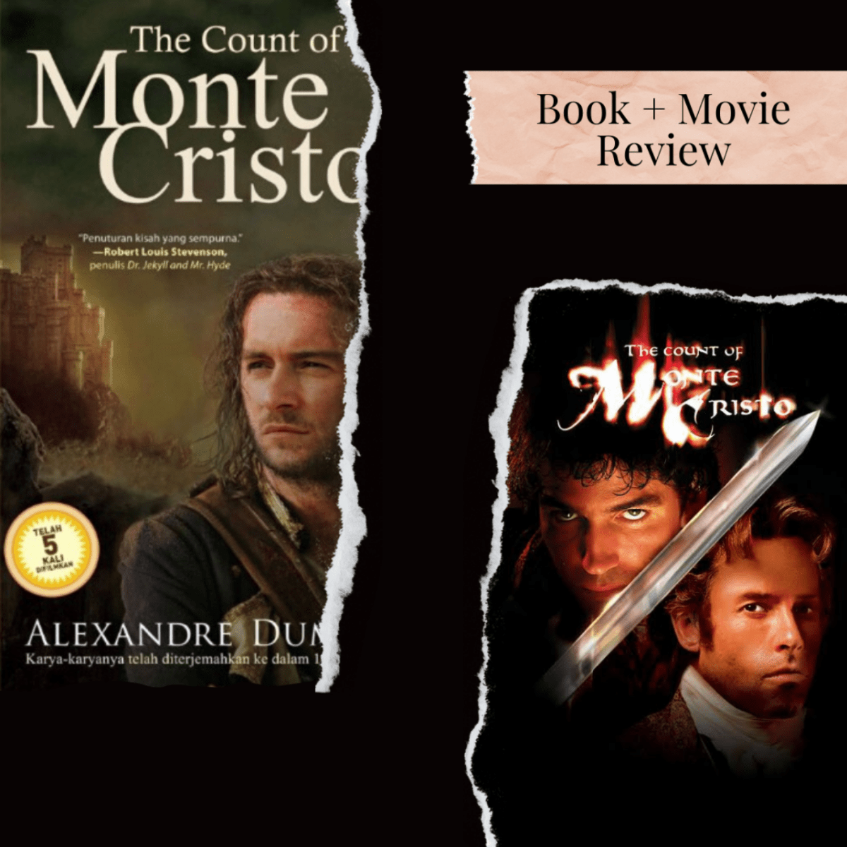 [Review Buku dan Film] The Count of Monte Cristo – The Stupid Bookworm
